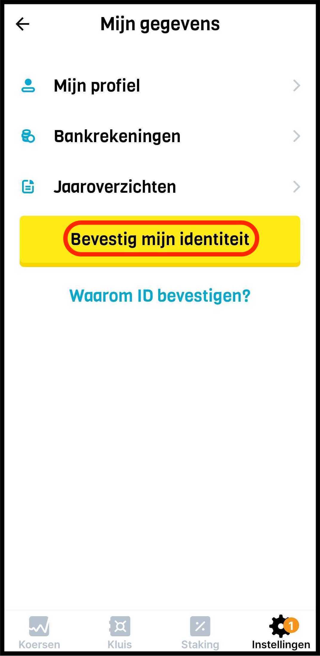 Ik wil mijn identiteit bevestigen, hoe doe ik dit? – BLOX Dutch